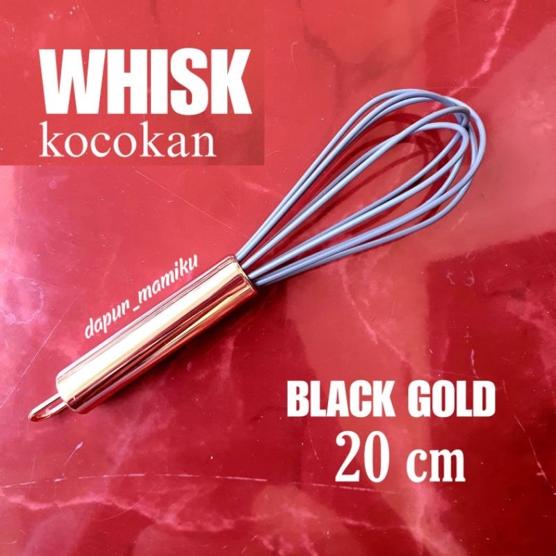 Jual DAPURMAMI Whisk Bunga Whisk Polos Pengocok Kue Adonan Mixer Kocokan Cake Roti Alat Baking ...