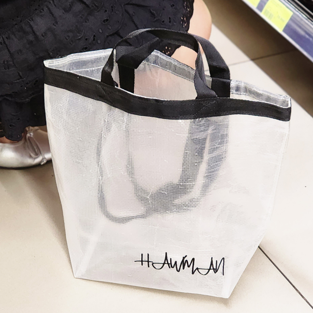 Jual Tas Wanita / Totebag / Shopping bag Mini Hawman Transparan ...