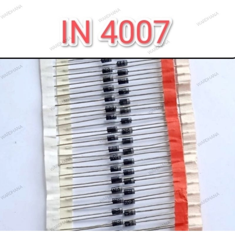 Jual Dioda IN4007 original MIC Dioda IN 4007 | Shopee Indonesia