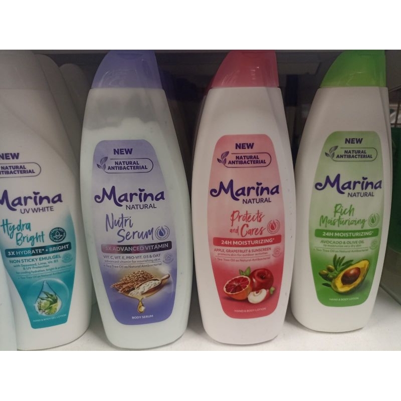 Jual hand body marina 500ml dan nivea 180ml | Shopee Indonesia
