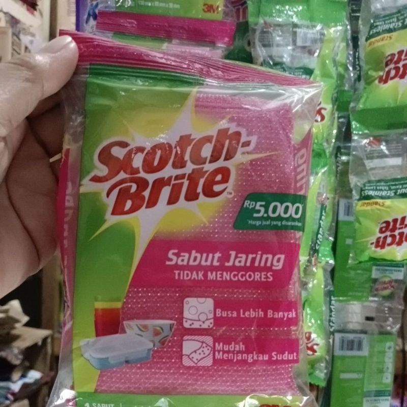 Jual Scotch Brite Sabut Jaring | Shopee Indonesia