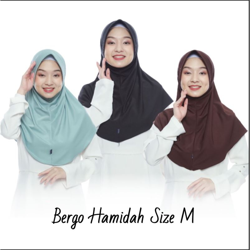Jual Jilbab Bergo Hamidah Jersey | Bergo Sekolah | Bergo Sport Jersey Premium Size M | Shopee ...