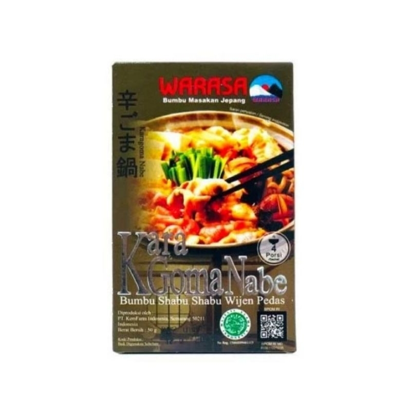 Jual WARASA KARA GOMA NABE 50GR | Shopee Indonesia