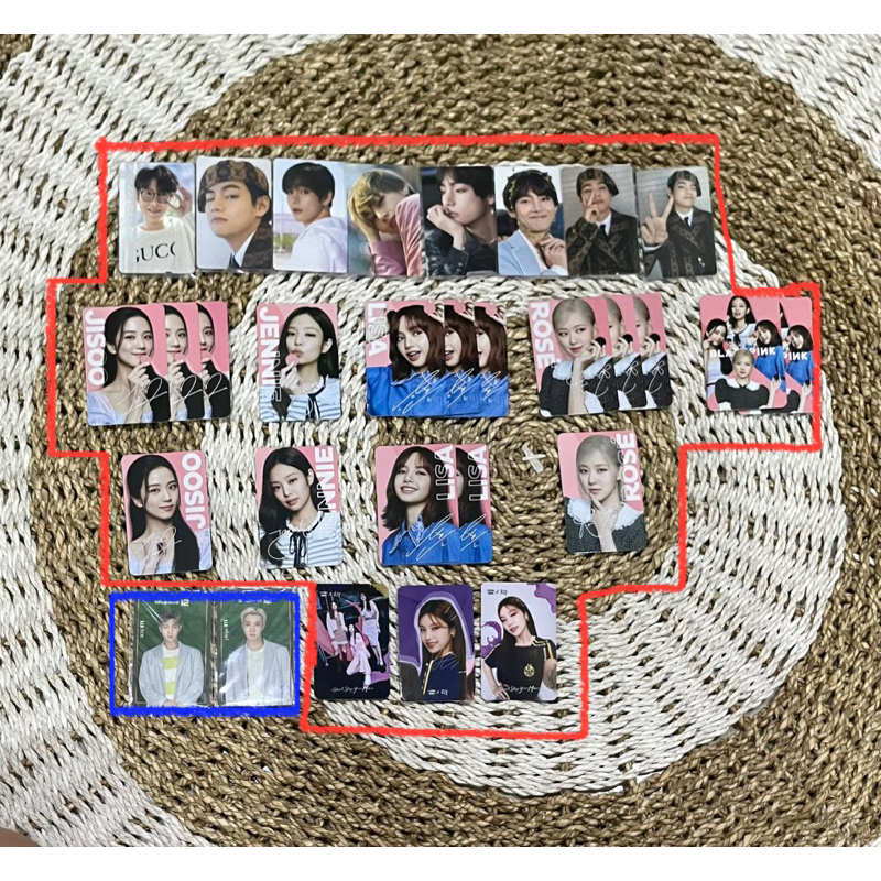 Jual PC Photocard Oreo Blackpink BTS dicon 101 taehyung v jhope ...