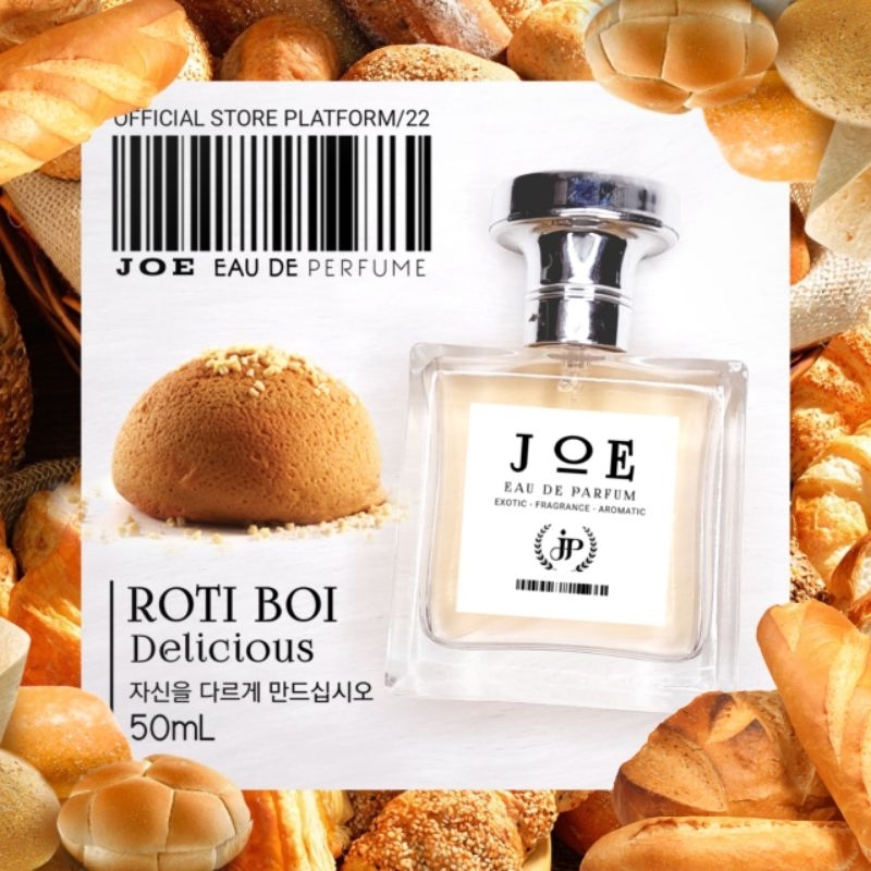 Jual Parfum Roti O by JOE, Parfum Harum Wangi Lebih Tahan lama, Unisex ...