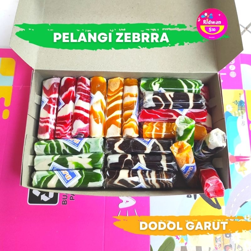 Jual Dodol Garut Pelangi Zebra 1 KG | Shopee Indonesia