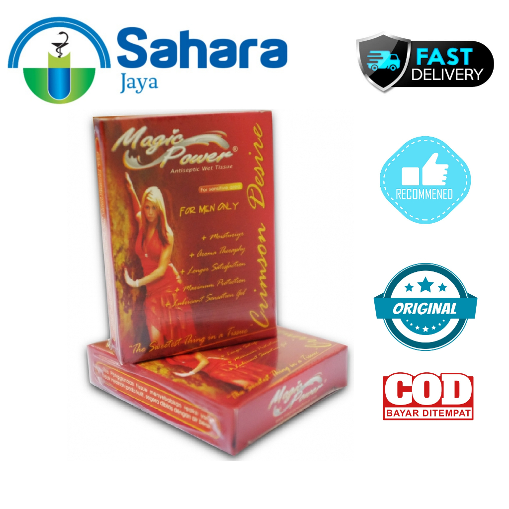 Jual [SJ] Magic Power Crimson Desire 6 Lembar / TISU MAGIC MERAH ...
