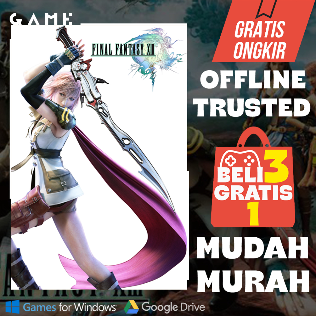 Jual Final Fantasy XIII - Game PC Adventure - Download Game Offline Murah | Shopee Indonesia