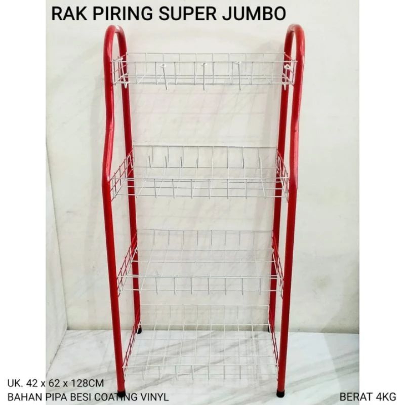 Jual Rak piring dragon 4 susun rak piring jadul | Shopee Indonesia