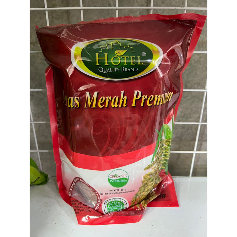 Jual Beras Merah Premium Hotel 2kg | Shopee Indonesia