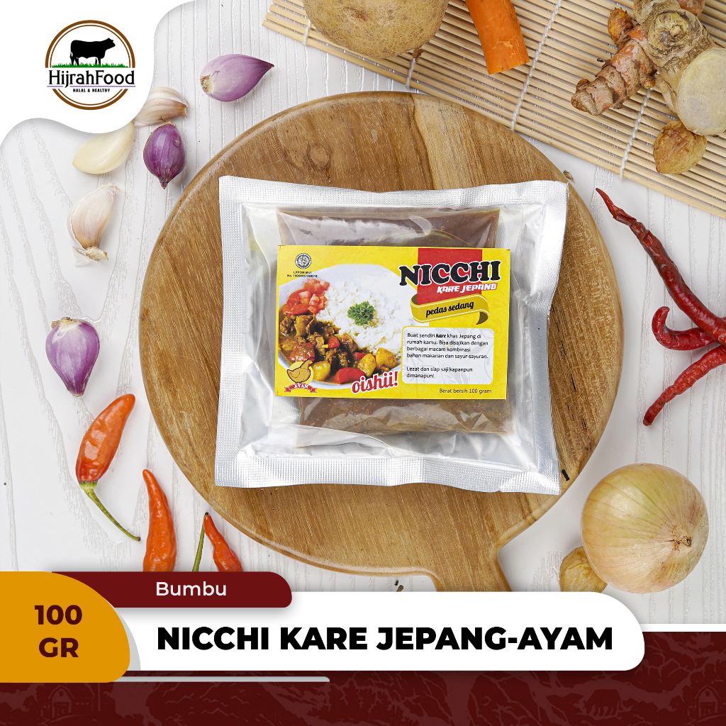 Jual Nicchi Kare Jepang Rasa Ayam Japanese Curry Paste Original 100gr ...