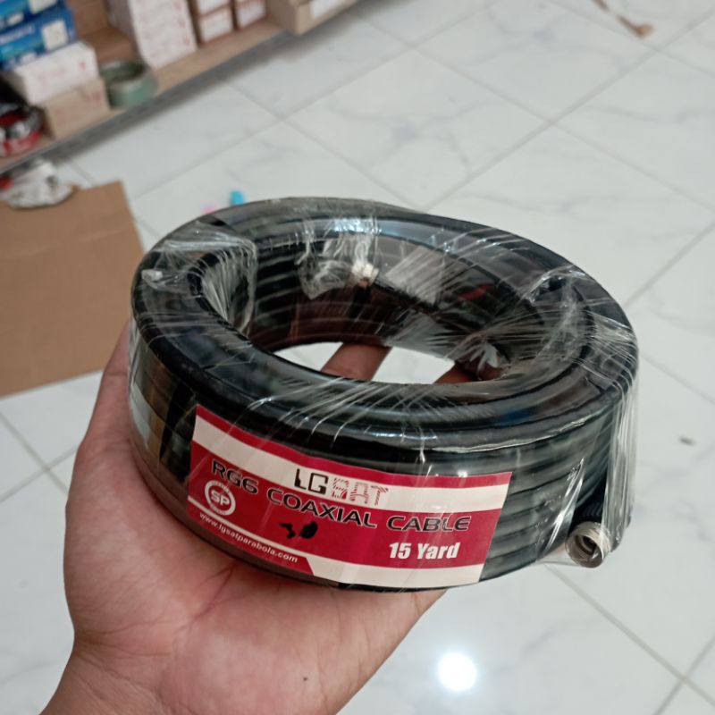 Jual Kabel antena kabel parabola RG6 panjang 15 Meter | Shopee Indonesia