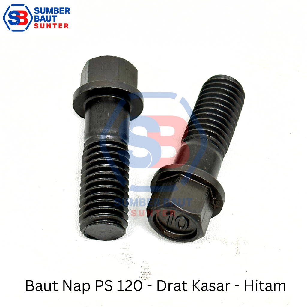 Jual PS 120 Baut Nap PS As Roda / PS Axle Bolt - Drat Kasar | Shopee ...
