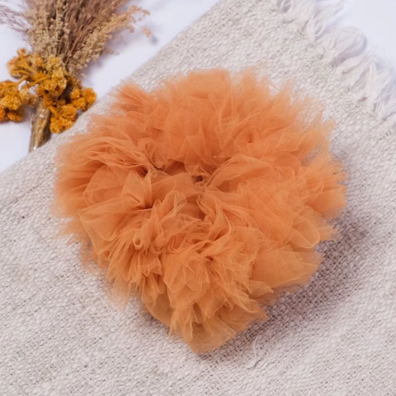 Jual Scrunchie Tile Jumbo || Cepolan Hijab Tile Tulle Tule | Shopee ...
