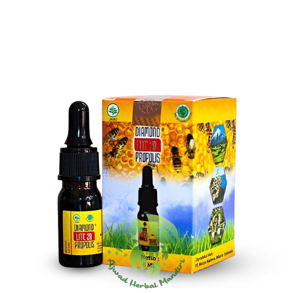 Jual Propolis Diamond Lite 20 Asli Original Murah Herbal BPOM Suplemen ...