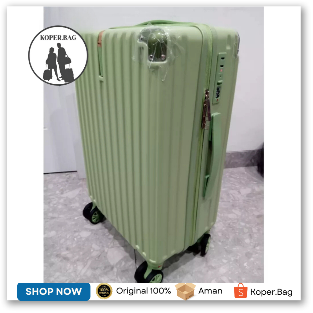 Jual Koper KBL002 uk 18-28 inch bahan ABS Koper Cabin Bagasi Tahan ...