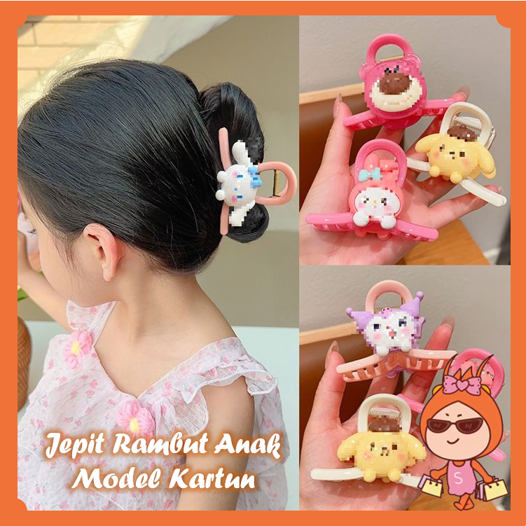 Jual Reseller Welcome - F5939 Jepit Rambut Karakter Sanrio Untuk Anak Perempuan / Hairpin ...