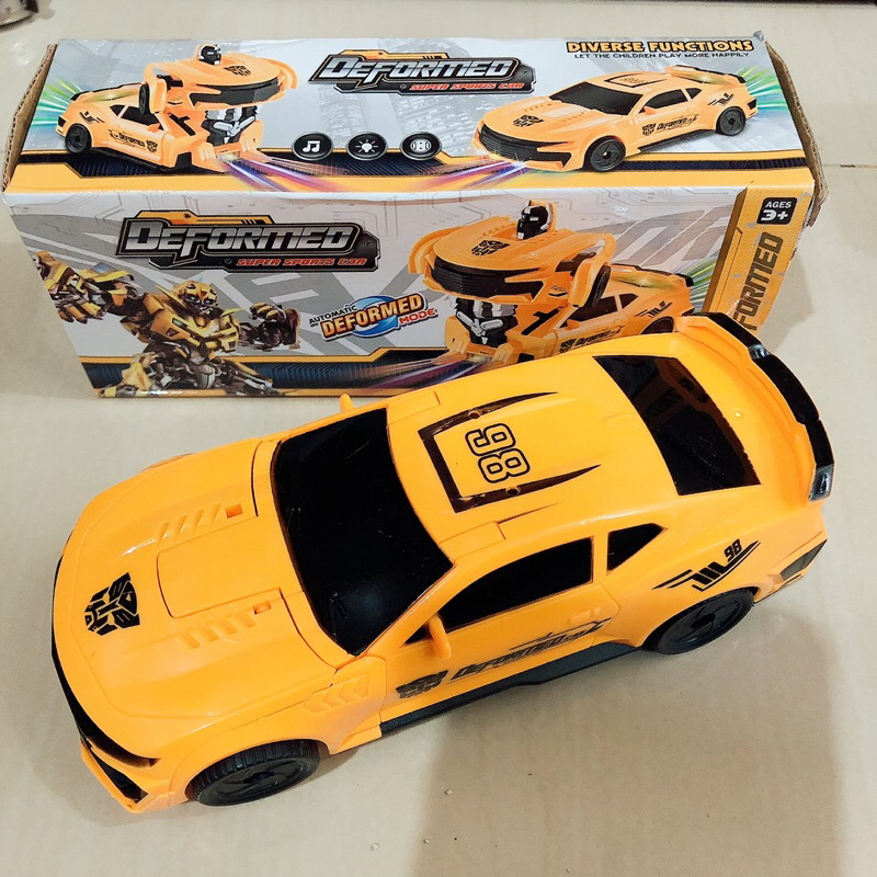 Jual Mainan Mobil-Truk jadi Robot Suara dan Lampu | Shopee Indonesia