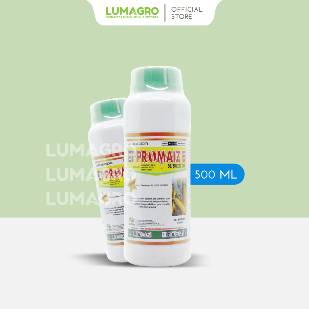 Jual Herbisida Et-Promaize 500ml Nikosulfuron Mesotrion Atrazin Obat ...