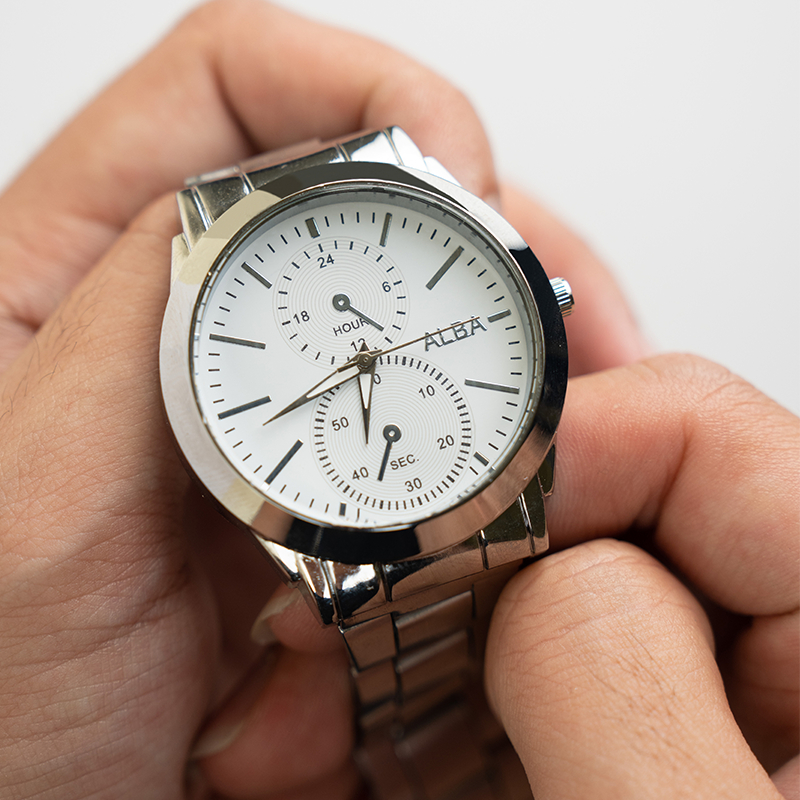 Jual Jam Tangan Alba Couple Pria Wanita Pasangan Premium Tali Rantai ...