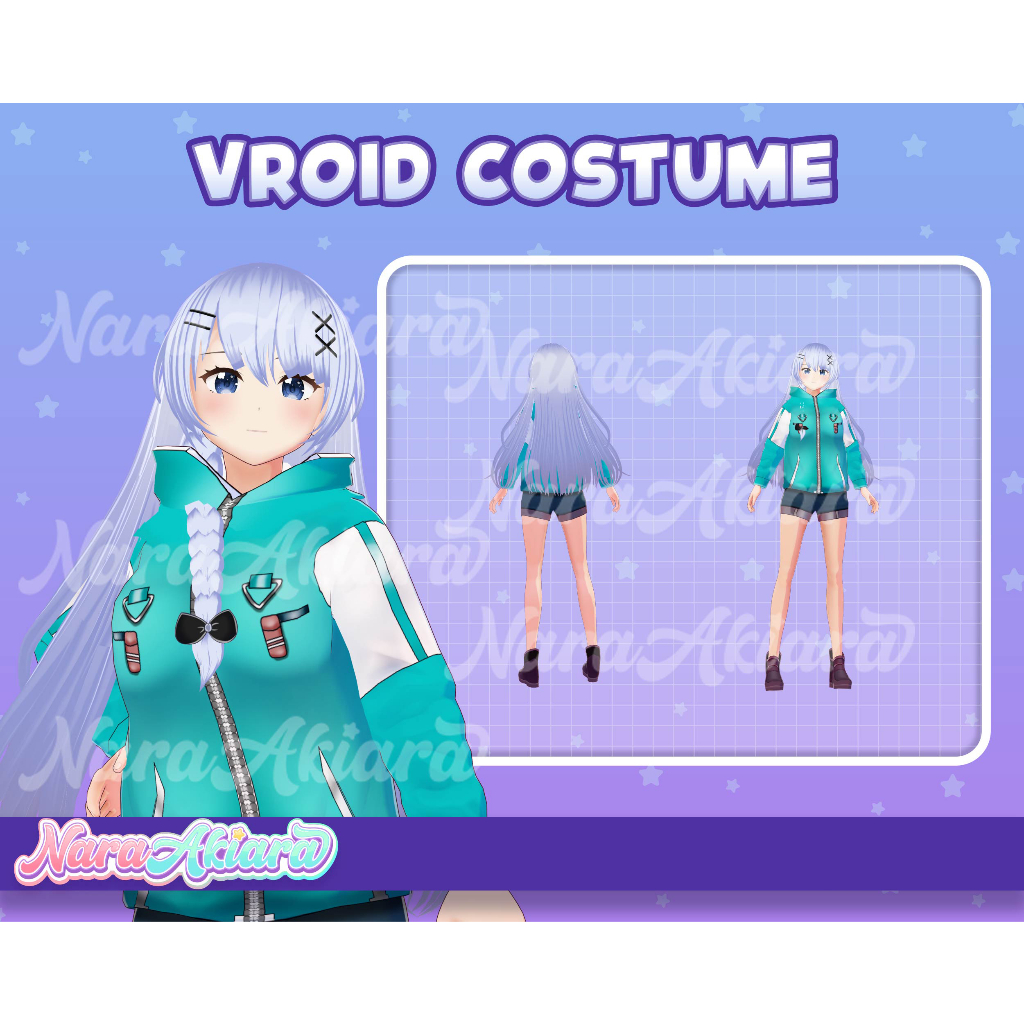 Jual Upgrade Penampilan Vtuber Anda dengan Kostum Vroid 3D Terbaik ...