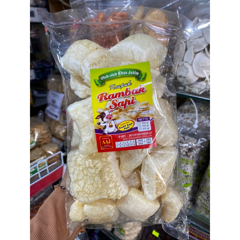 Jual KERUPUK RAMBAK SAPI KRUPUK KULIT SAPI DOROKDOK MURAH ENAK BERGIZI ...