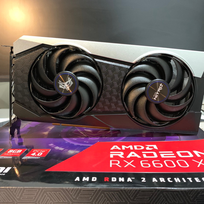 Jual VGA RX 6600 XT 8Gb Sapphire Nitro + bukan rtx 2060 3060 gtx 1660 ...