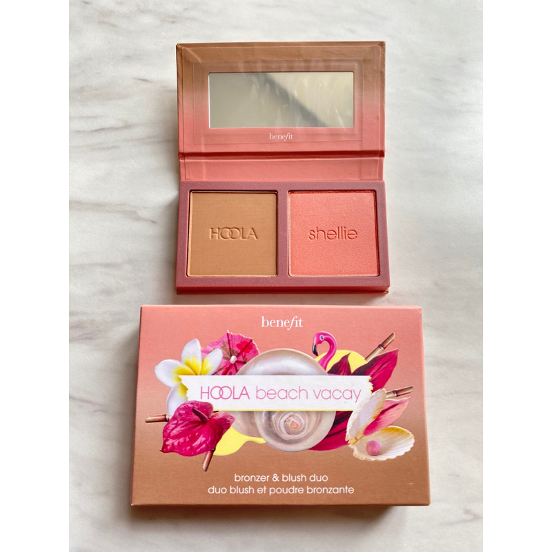 Jual Limited Edition Benefit Hoola Beach Vacay Bronzer & Blush Duo Set ...