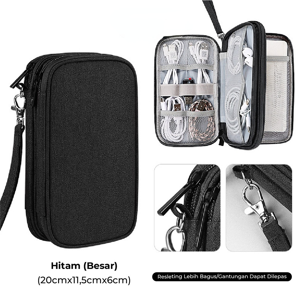 Jual MOMODA TAS HANDPHONE / TAS POWER BANK/TRAVEL ORGANIZER/Pouch HP ...