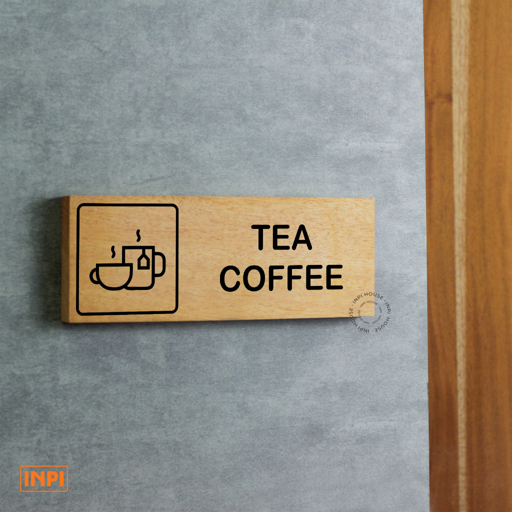 Jual tea and coffee - sign system - papan tanda area tea and coffee ...