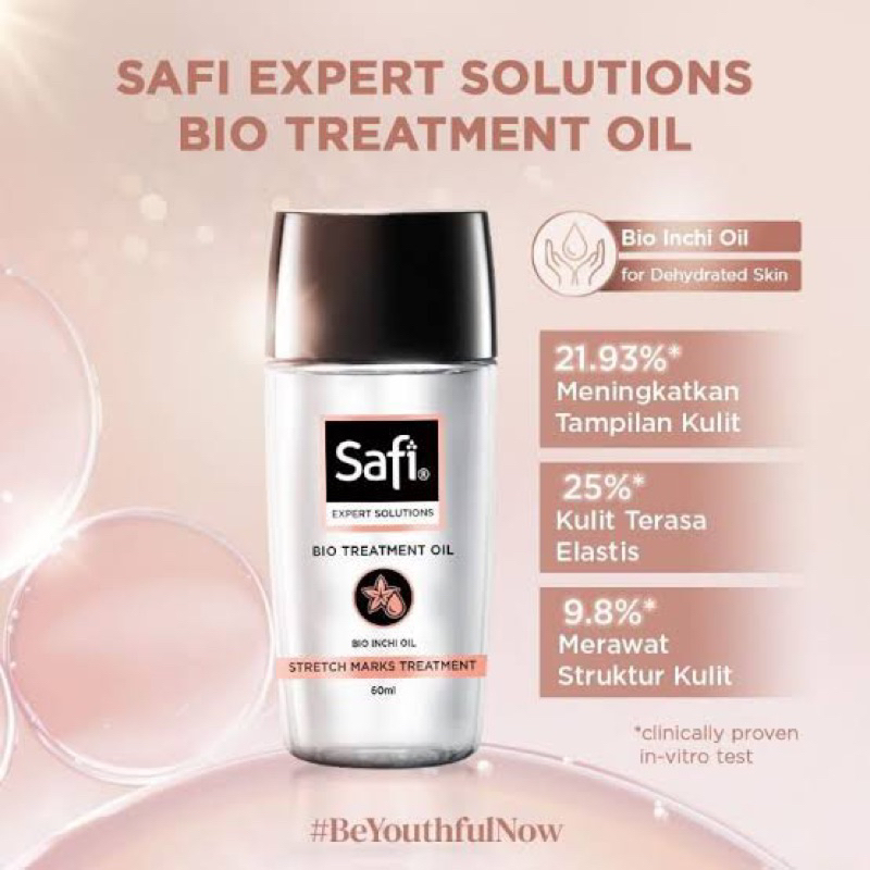 Jual Safi Expert Solution Bio Treatment Oil Stretch Marks Treatment | Shopee Indonesia