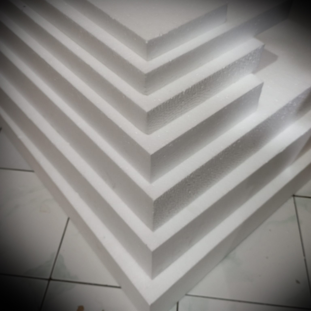 Jual Styrofoam / Gabus Lembaran Ukuran 50 x 100 untuk dekorasi atau ...