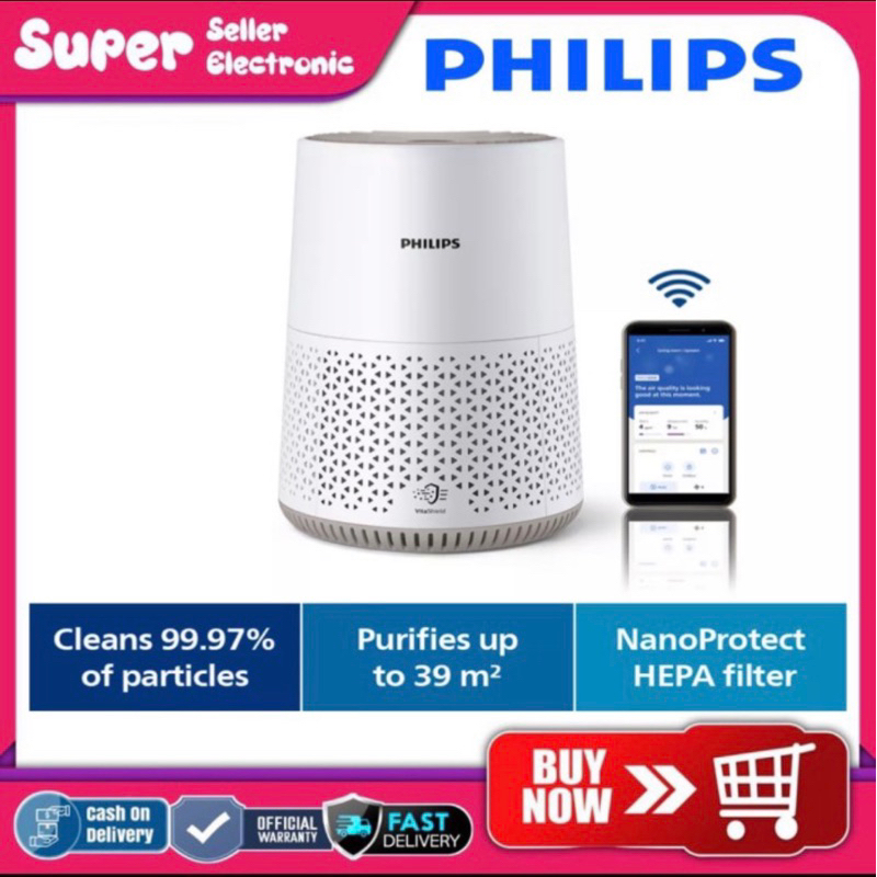 Jual Philips 600i Series Compact Air Purifier AC0650/10 || AC 0650 ...