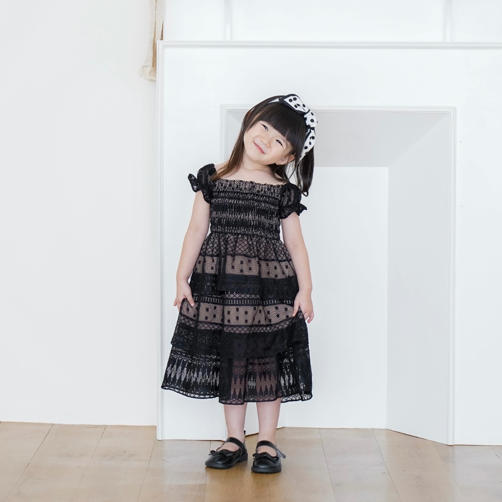 Jual LITTLE JENT Jelisa Midi Dress | Dress Baju Pesta Anak Perempuan ...