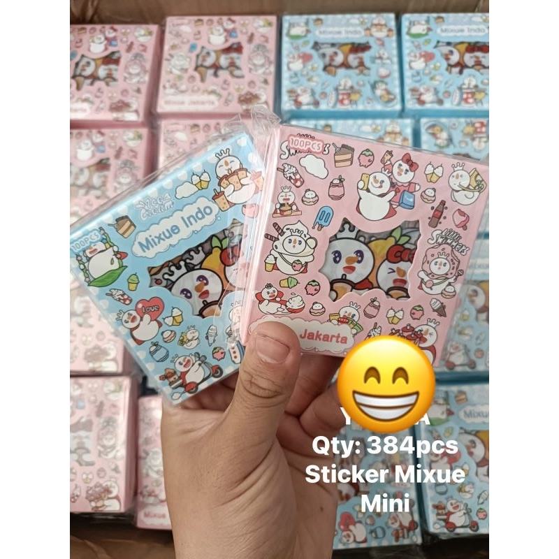 Jual SETIKER MIXUE ISI 100 MAINAN SETIKER | Shopee Indonesia