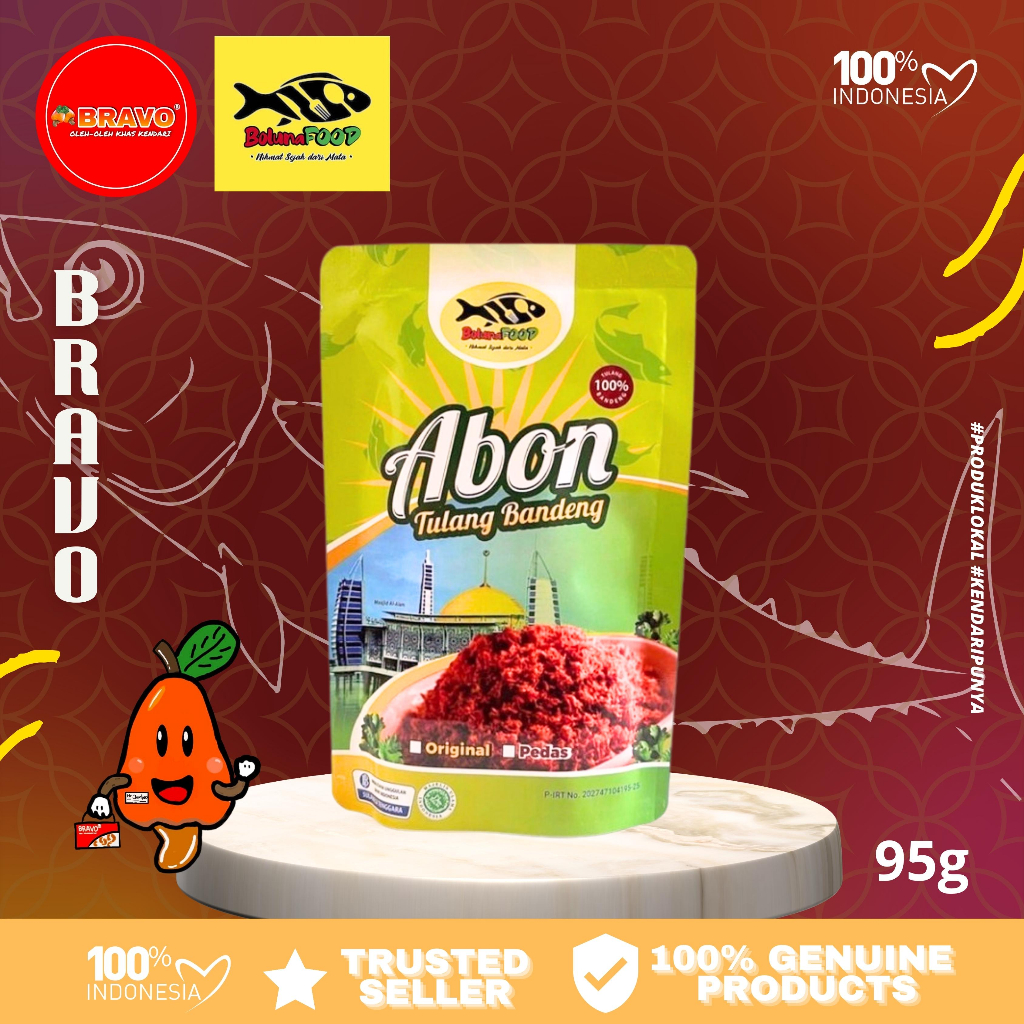 Jual ABON TULANG BANDENG (BOLUNAFOOD) | Shopee Indonesia