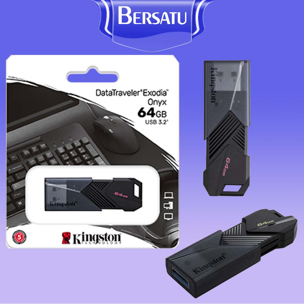 Jual Flashdisk Kingston Onyx DTXON 256gb 128gb 64gb DTX USB 3.2 ...