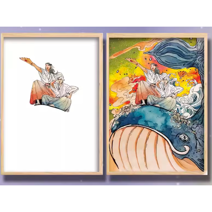 Jual Jujutsu Kaisen Gojo Satoru Geto Suguru SatoSugu Light Box Frame ...