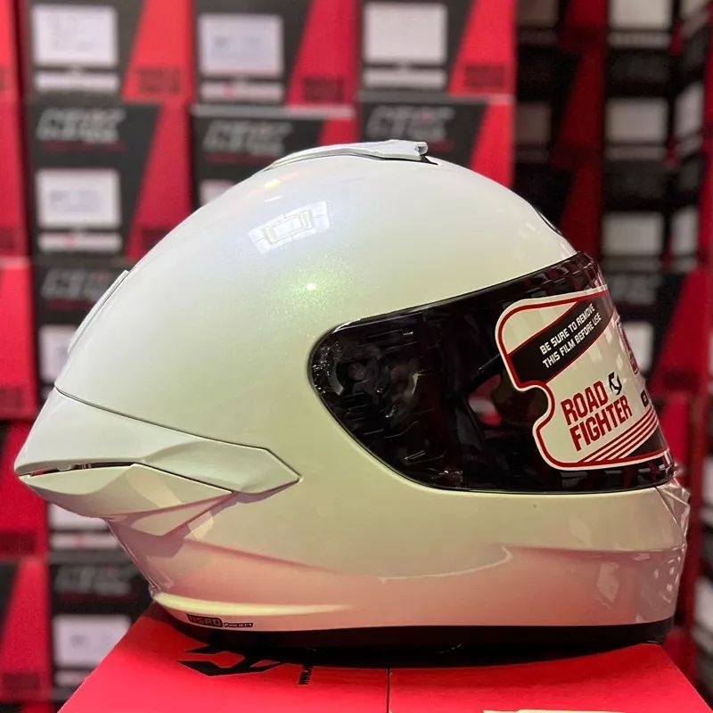 Jual NHK MARK 1 ELITE WHITE ORIGINAL | HELM MOTOR FULL FACE MARK | ONE ...