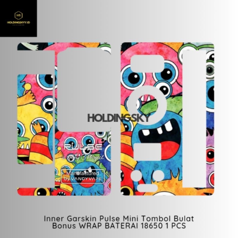 Jual Holdingskyy - Premium Stiker Inner Garskin + Original Motif PULSE ...