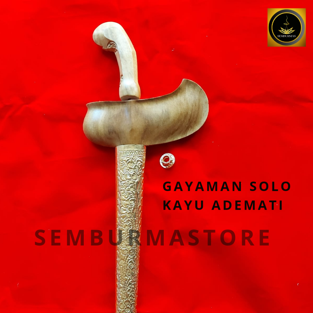Jual Warangka Keris Gayaman Surakarta (solo) FullSet- Kayu Ademati ...