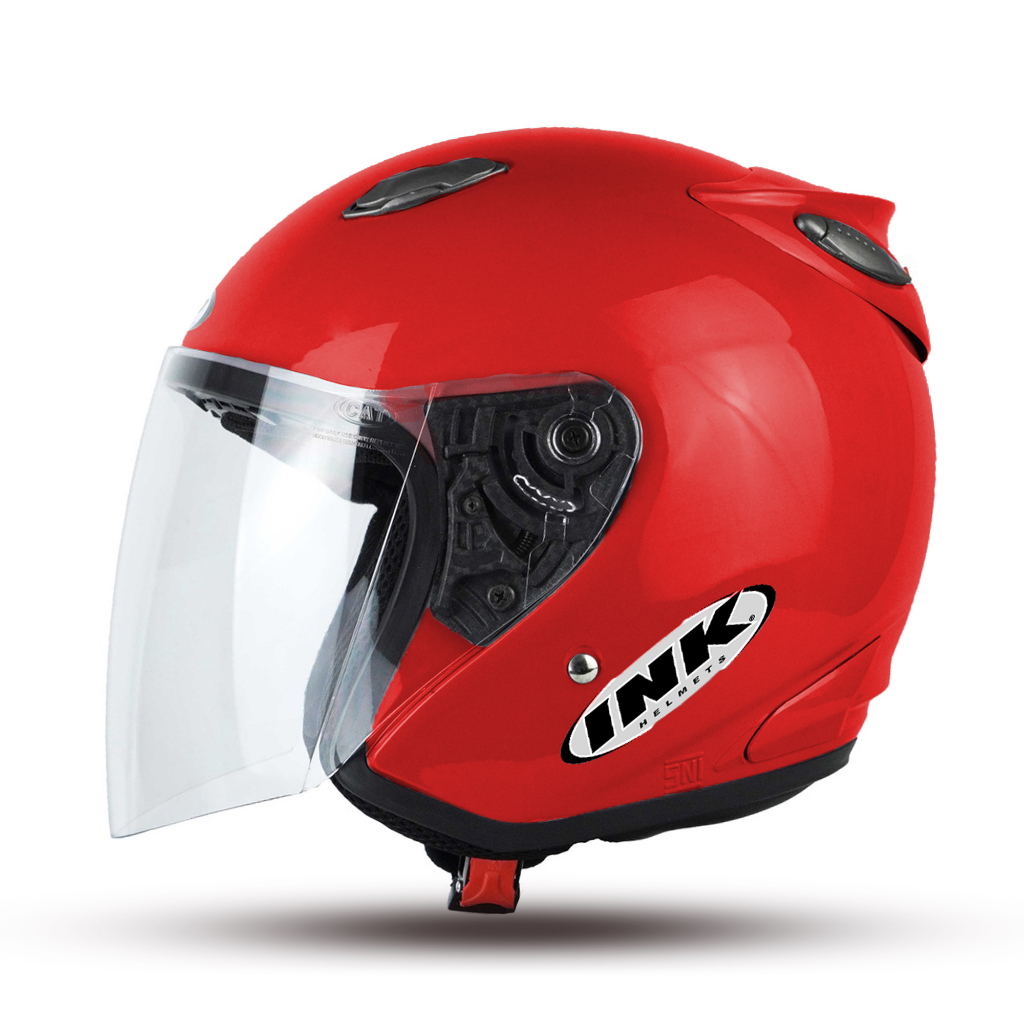 Jual Helm Half Face INK Centro Kw Basic Solid SNI Untuk Helm Wanita Dan ...