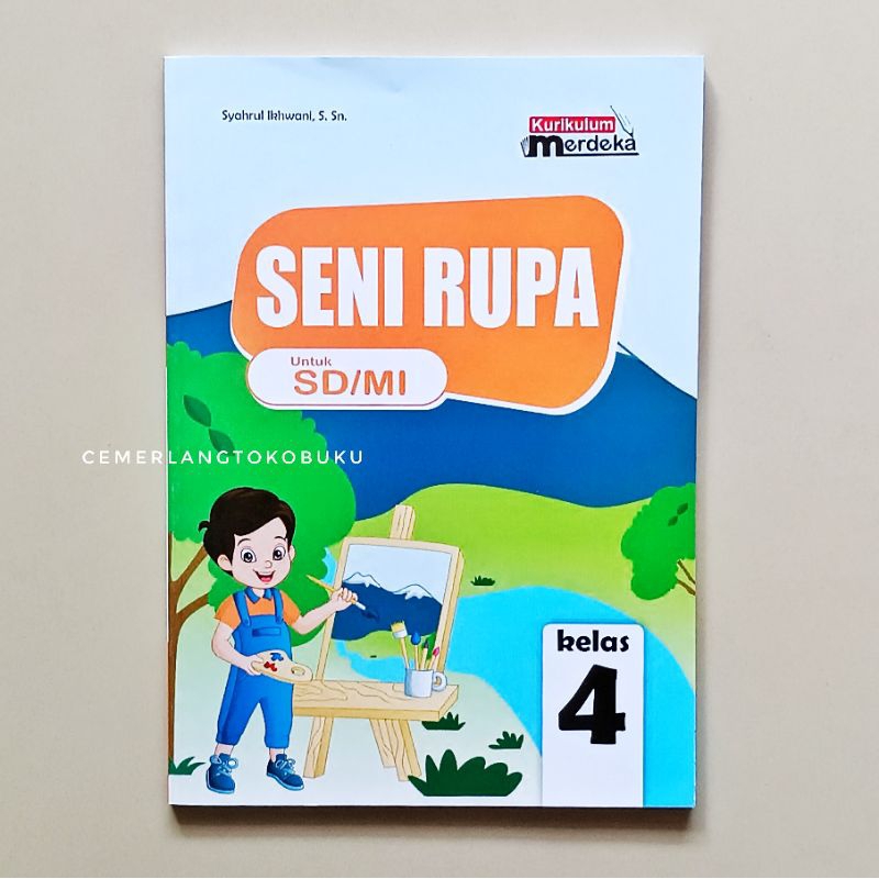 Jual Buku Seni Rupa Kelas 1 2 4 5 SD Kurikulum Merdeka Penerbit WKJ | Shopee Indonesia