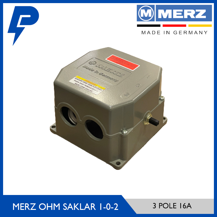 Jual Merz COS Change Over Switch Ohm Saklar 3P 3 Pole 16A GZ16 Jerman ...