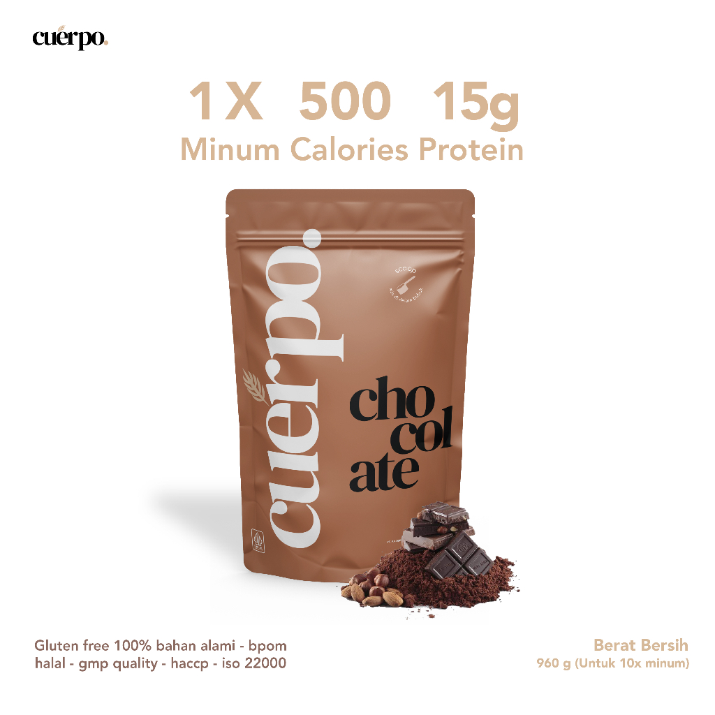 Jual Cuerpo Susu Tinggi Kalori & Protein 960 Gram | Shopee Indonesia