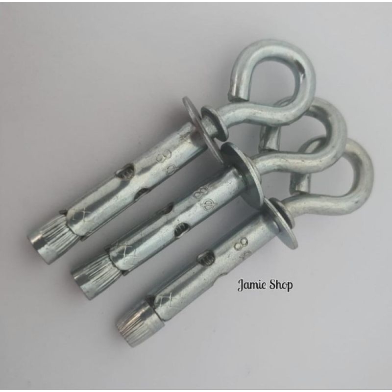 Jual DYNABOLT EYE ANCHOR 6x8x50 EYE TYPE SLEEVE ANCHOR | Shopee Indonesia