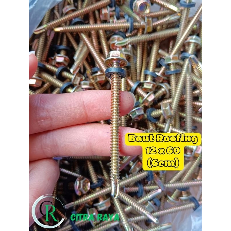 Jual Baut Roofing / Sekrup Roofing / Baut Baja Ringan / Baut Seng ...