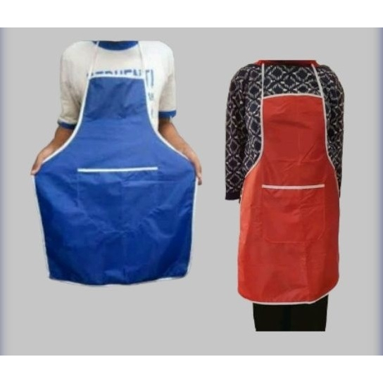 Jual APRON CELEMEK LUKIS PARASUT ANTI AIR/CELEMEK POLOS ANTI AIR ...