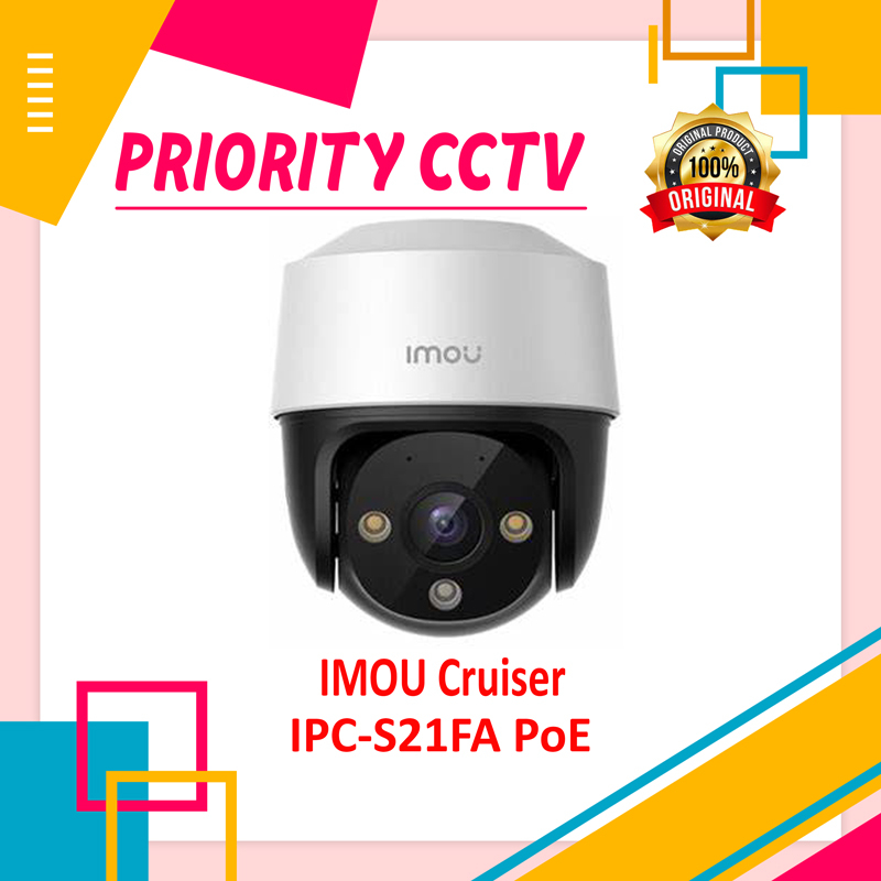 Jual IMOU IPC-S21FA 2MP PoE AUDIO IP Camera PTZ OUTDOOR INDOOR CCTV ...