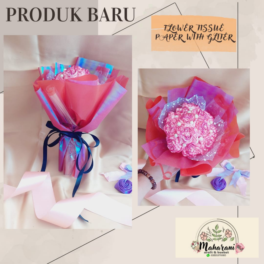 Jual PAPER FLOWER BOUQUET ||BOUQUET DIY || FLOWER BOUQUET || BUKET ...